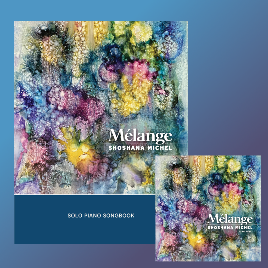 M lange Spiral Bound Songbook And CD Bundle Shoshana Michel